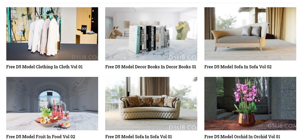 Free download D5 Models for Architecture Designer - D5 Asset Library ...