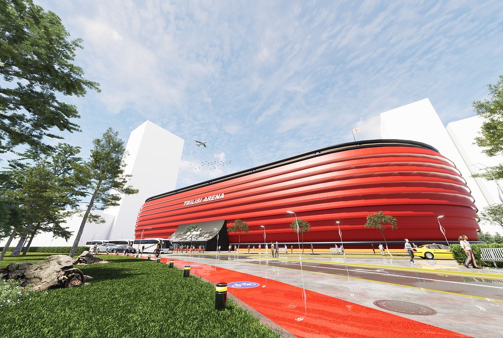 Football stadium _ ''tbilisi arena" - Gallery - D5 RENDER FORUM