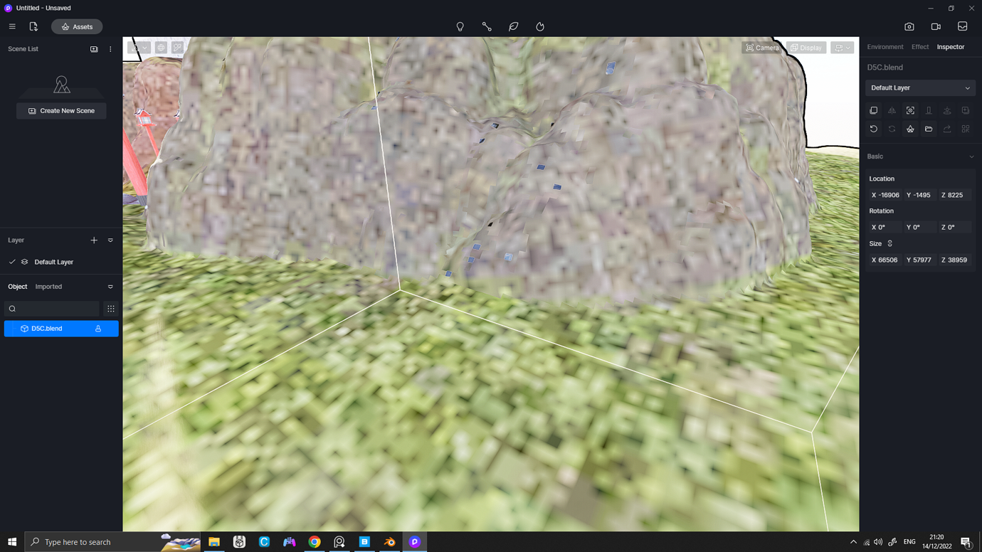 D5 render Convert From Blender. resulting a very pixelated texture and holes - How to - D5 ...