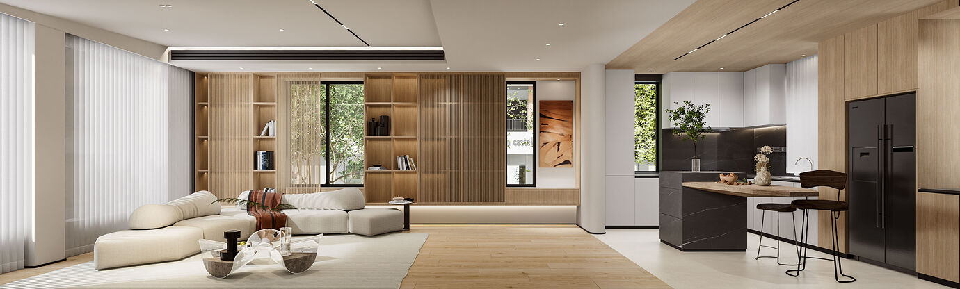 [Scene Express Vol.156] Free D5 Render Scene | Scandinavian style living room - Scene Express ...