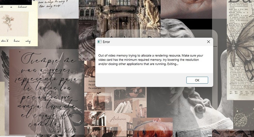 D5 Suddenly crashing - Tech Support - D5 RENDER FORUM