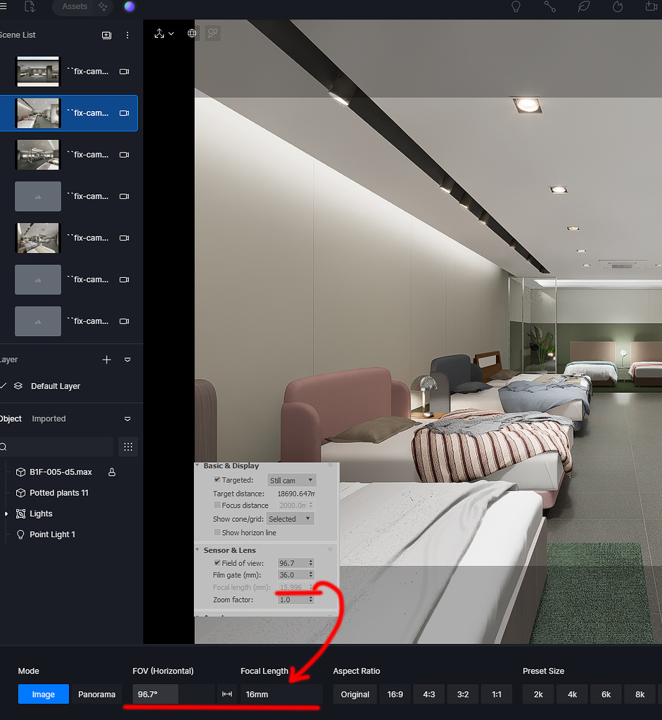 Anti-aliasing problems and camera sync errors - Get Help - D5 RENDER FORUM