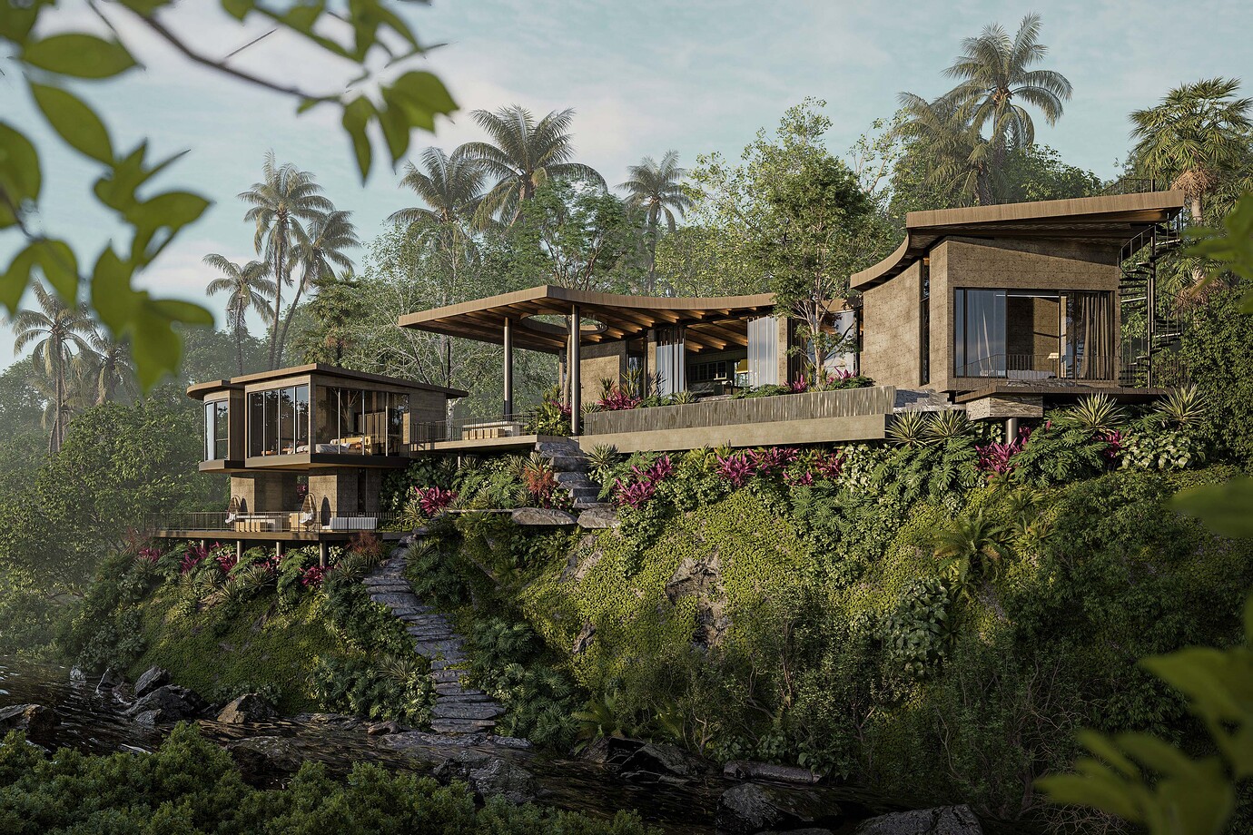 Tropical River Villa, Bali - Gallery - D5 RENDER FORUM