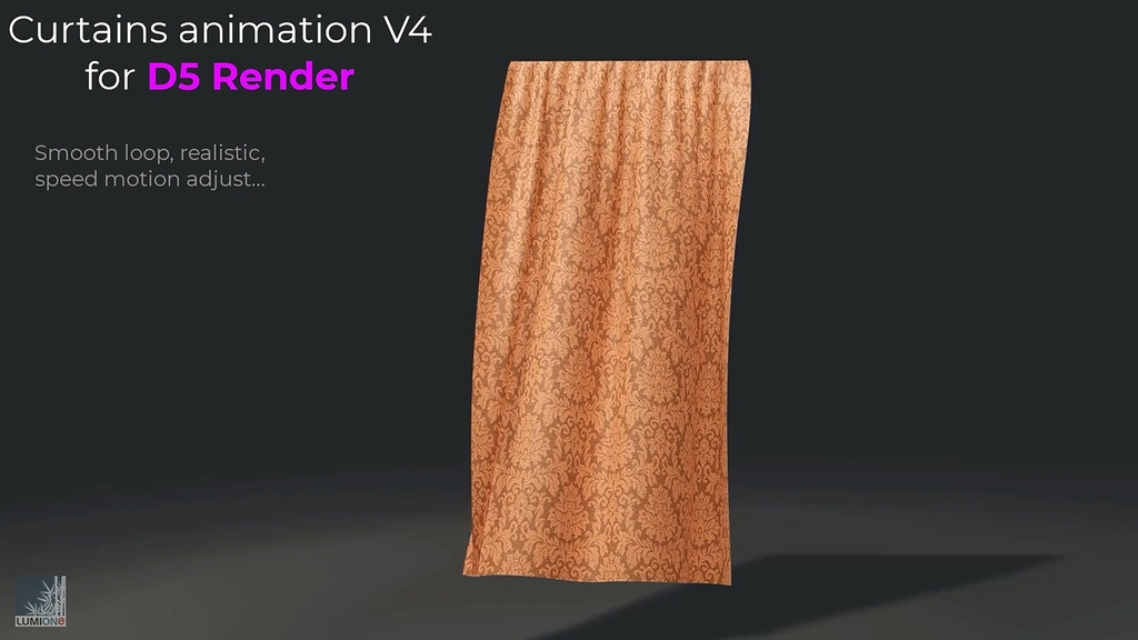 Curtain animation free for D5 - Assets Sharing - D5 RENDER FORUM