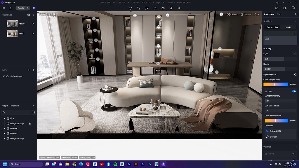 Zoom in problem - Get Help - D5 RENDER FORUM