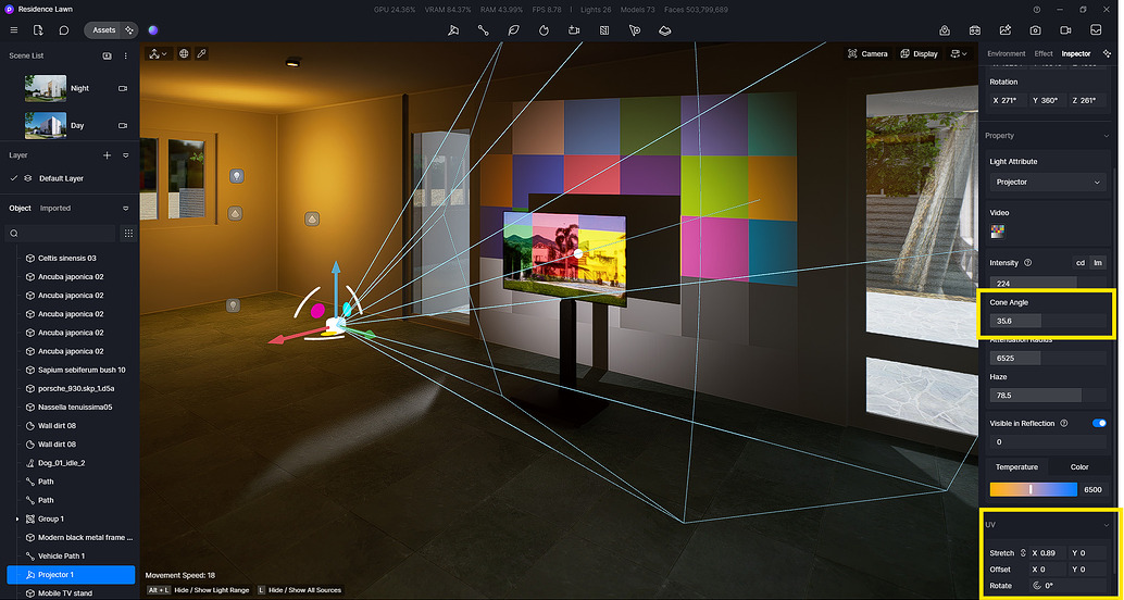 How to use projector? - How to - D5 RENDER FORUM