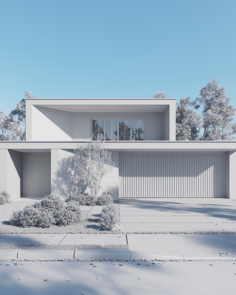CGI - Minimalist House - Gallery - D5 RENDER FORUM