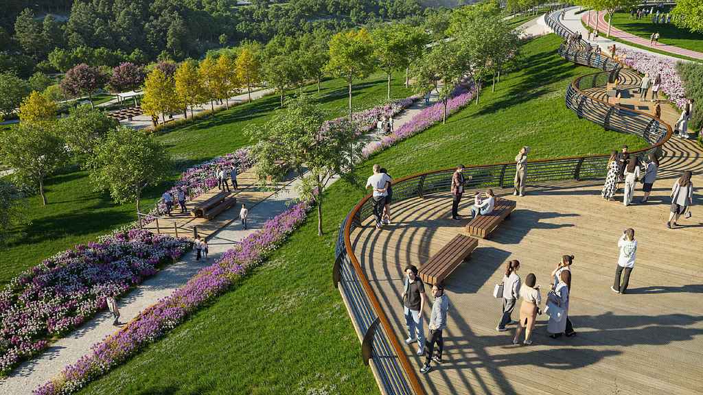 Where architecture meets nature: a harmonious large-scale landscape ...