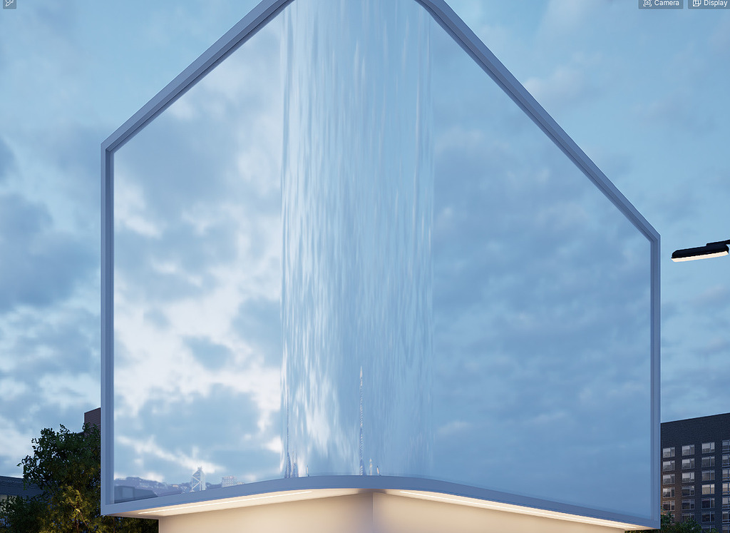 Glitchy reflection on curved glass - urgent help required - Get Help - D5 RENDER FORUM