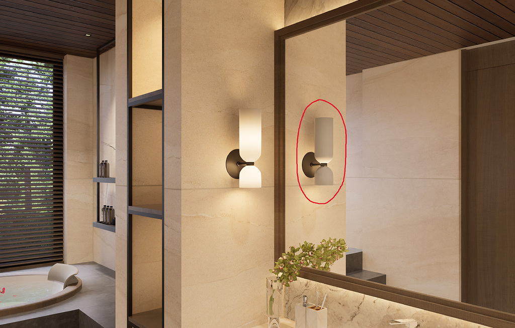 Subsurface Material Doesnt Reflect on Mirror - Tech Support - D5 RENDER ...