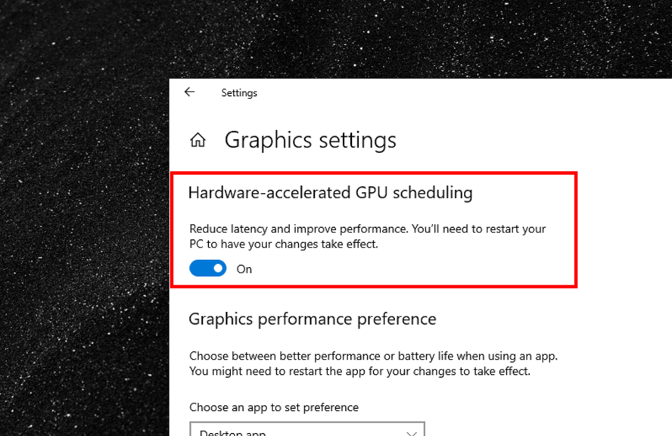 How to enable Hardware-Accelerated GPU Scheduling - How to - D5 RENDER ...