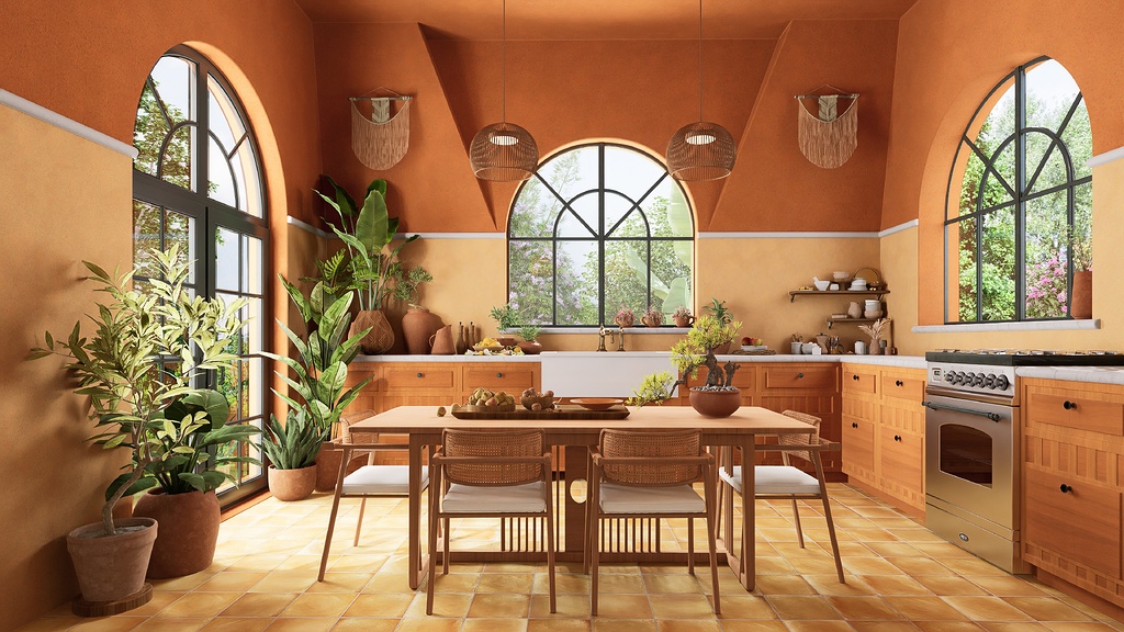 Kitchen Design - Gallery - D5 RENDER FORUM