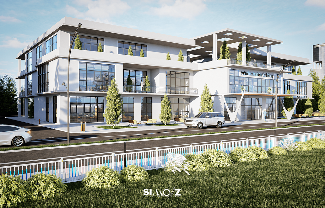 Charmo University Administration Building - Gallery - D5 RENDER FORUM