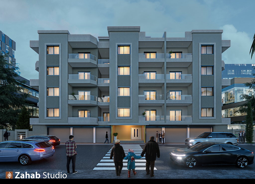 Apartment building - Gallery - D5 RENDER FORUM