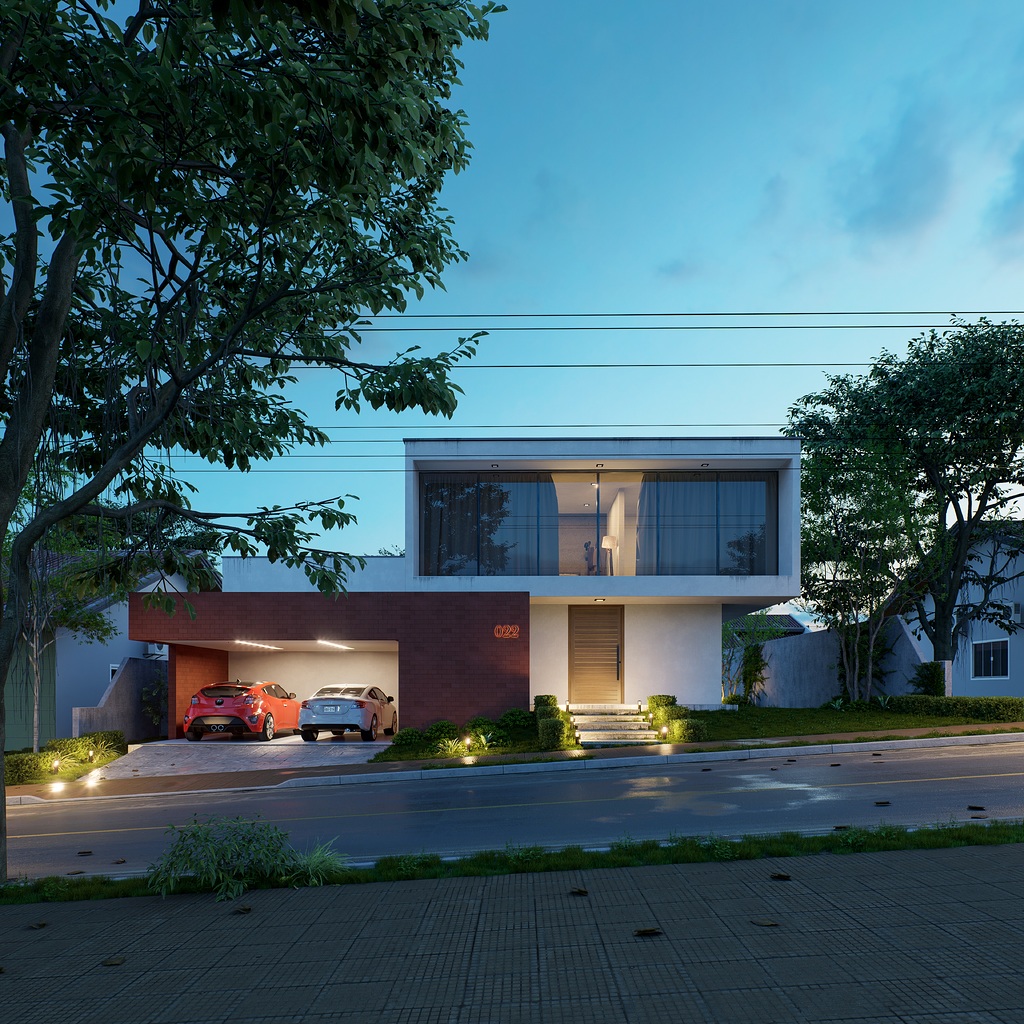 Residential Project - night render - Gallery - D5 RENDER FORUM