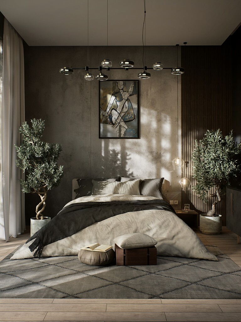 Master Bedroom - Gallery - D5 RENDER FORUM