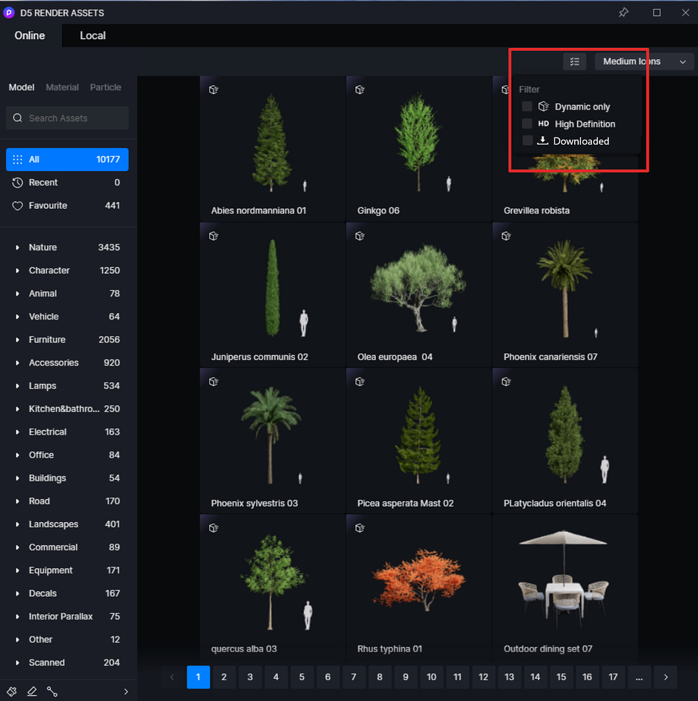 Downloaded filter for library - Ideas & Requests - D5 RENDER FORUM