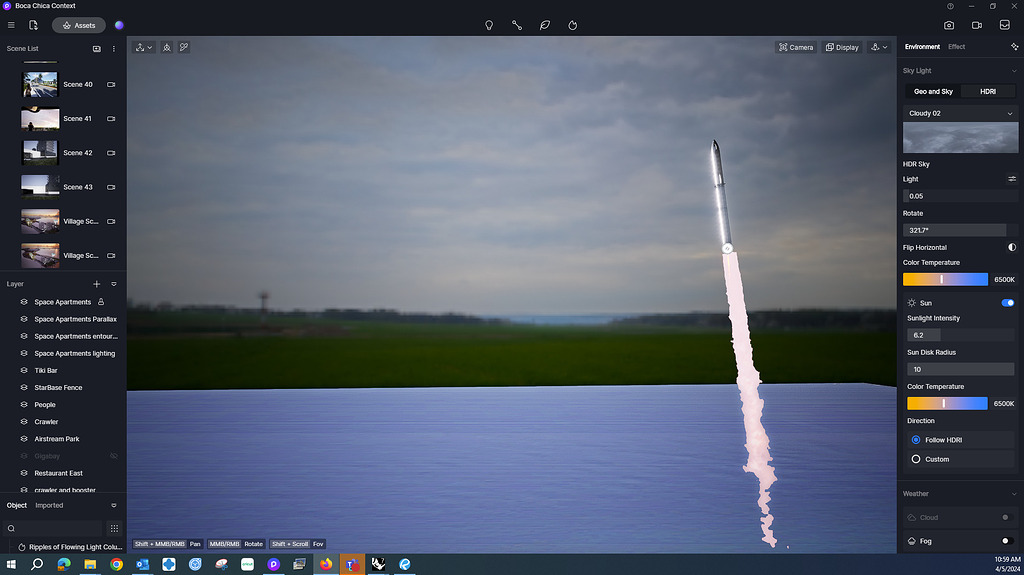 Blurry HDR skies (both default and custom) - Tech Support - D5 RENDER FORUM