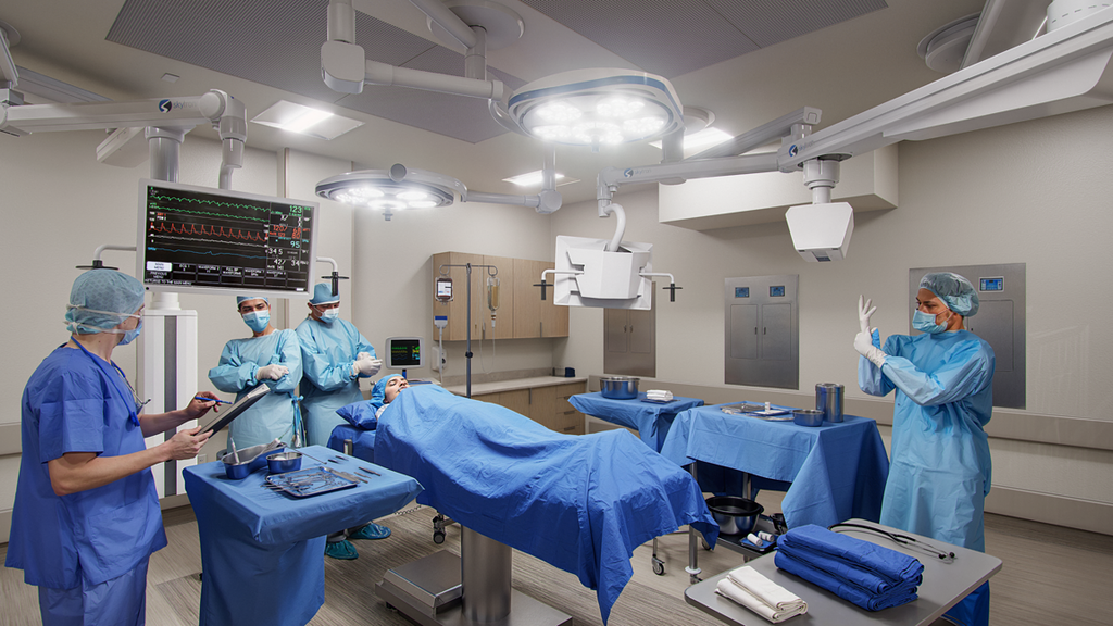 Medical Operating Room Renovation - Gallery - D5 RENDER FORUM