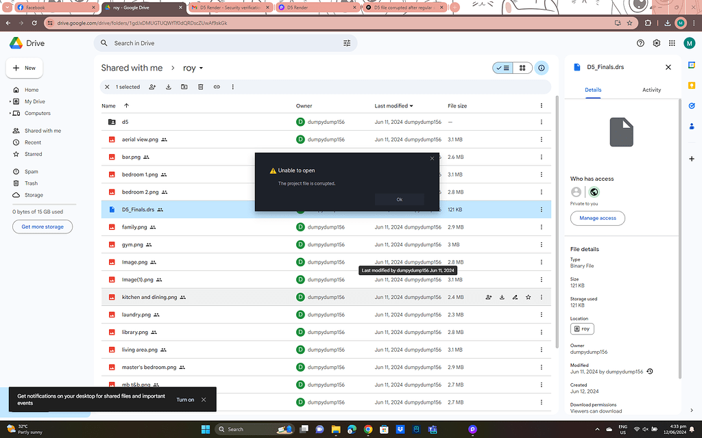 Fixing Corrupted File Project - Get Help - D5 RENDER FORUM