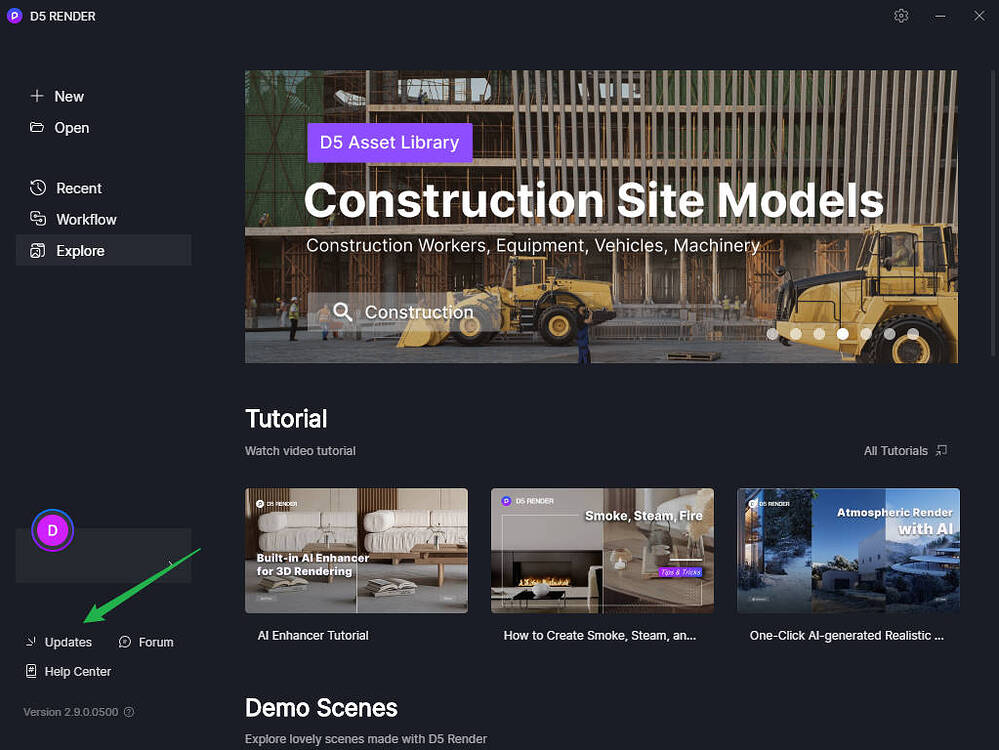 How to update d5 2.8 to 2.9? - How to - D5 RENDER FORUM