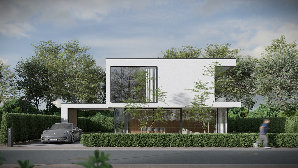 Modern compact villa - Gallery - D5 RENDER FORUM