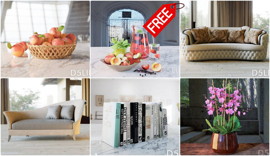 Free D5 Models 01 Download - Assets Sharing - D5 RENDER FORUM