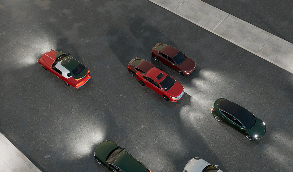Vehicle path - cars merged up - Get Help - D5 RENDER FORUM