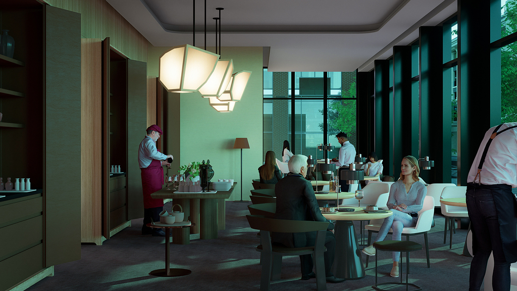 Demo Cafeteria - Gallery - D5 RENDER FORUM