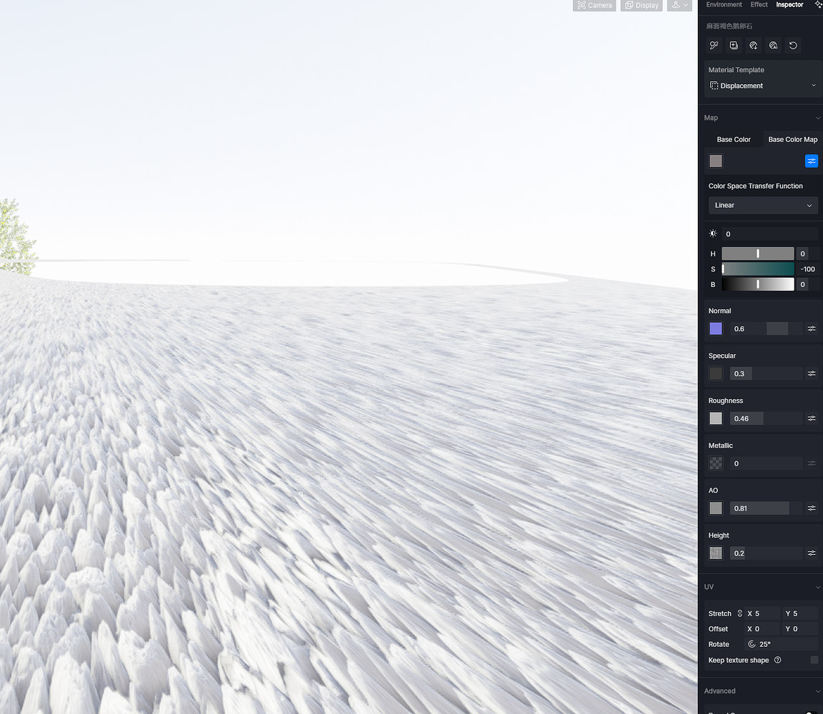 Displacement not working correctly on geometry imported/livesynced from Rhino - Get Help - D5 ...