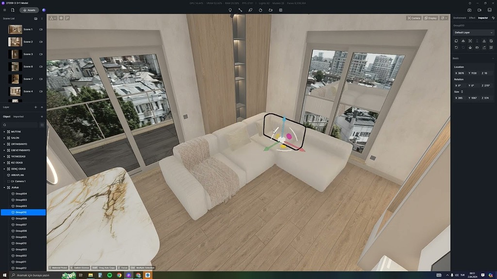 Model Scale Problem - Get Help - D5 RENDER FORUM