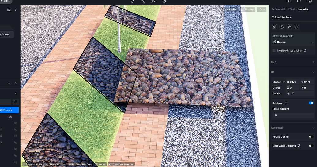 I cant use displacement material my model - Get Help - D5 RENDER FORUM