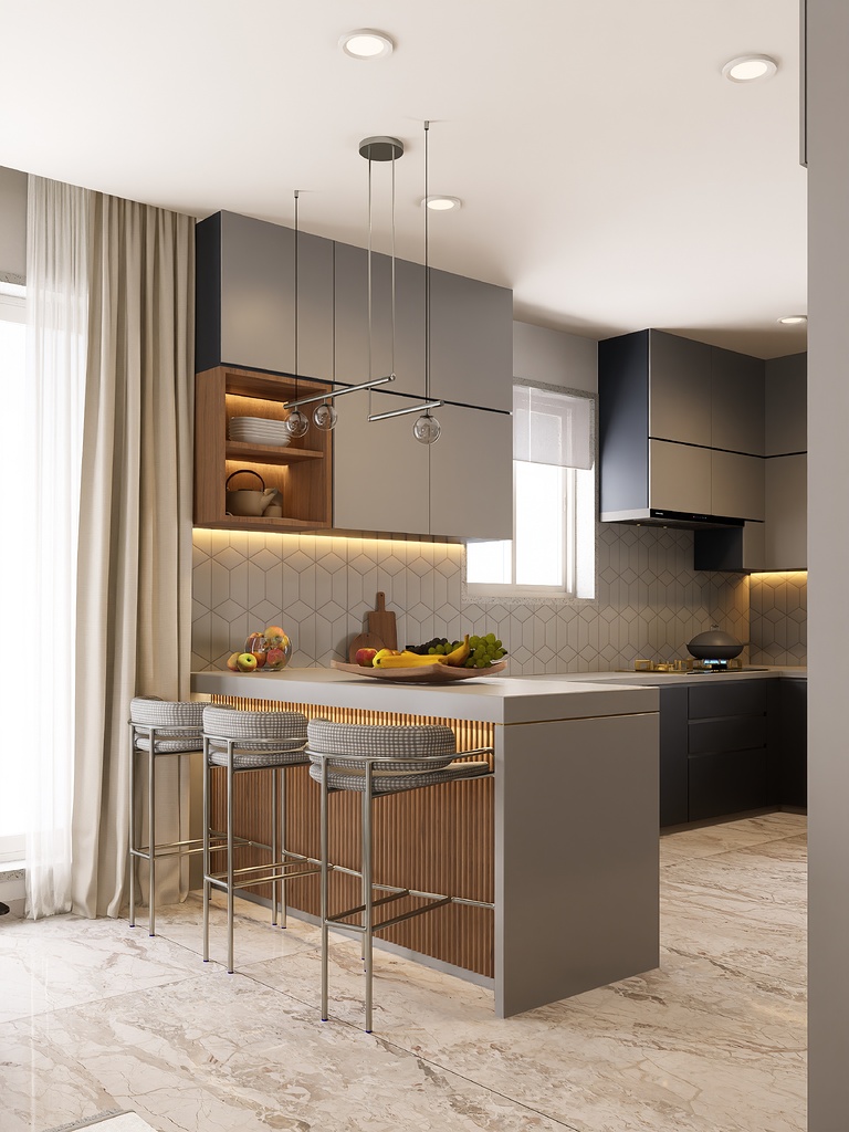 Kitchen Design - Gallery - D5 RENDER FORUM