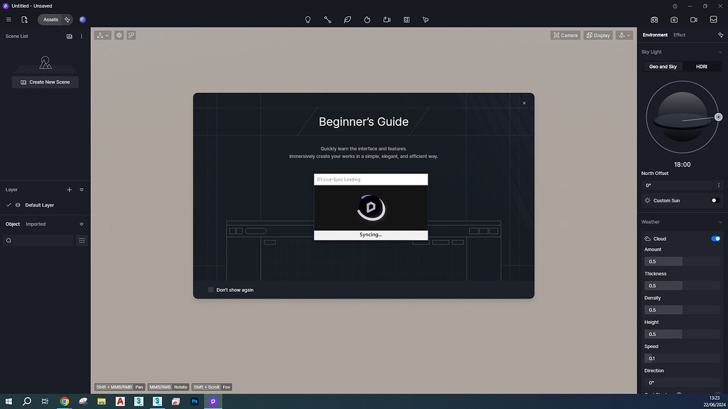 Live sync problem - Tech Support - D5 RENDER FORUM