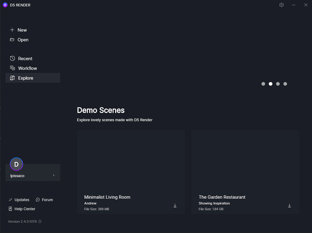 The menu and the library do not load correctly - Get Help - D5 RENDER FORUM