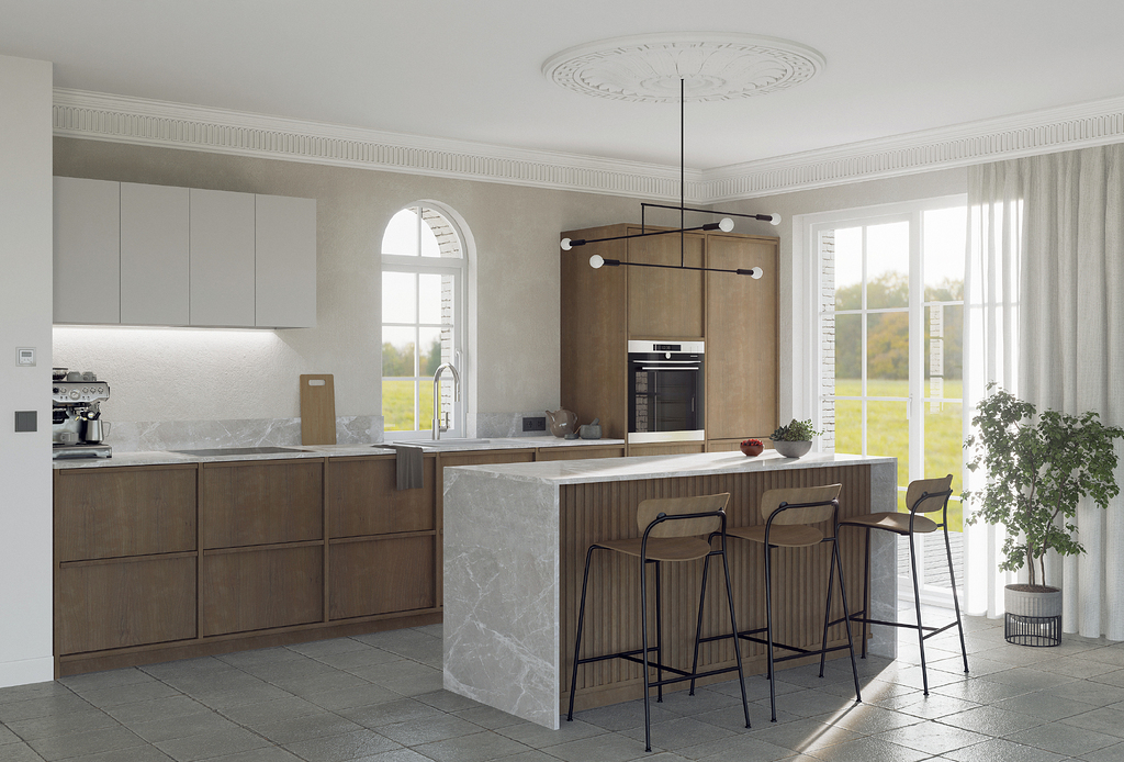 Kitchen design for a practice - Gallery - D5 RENDER FORUM