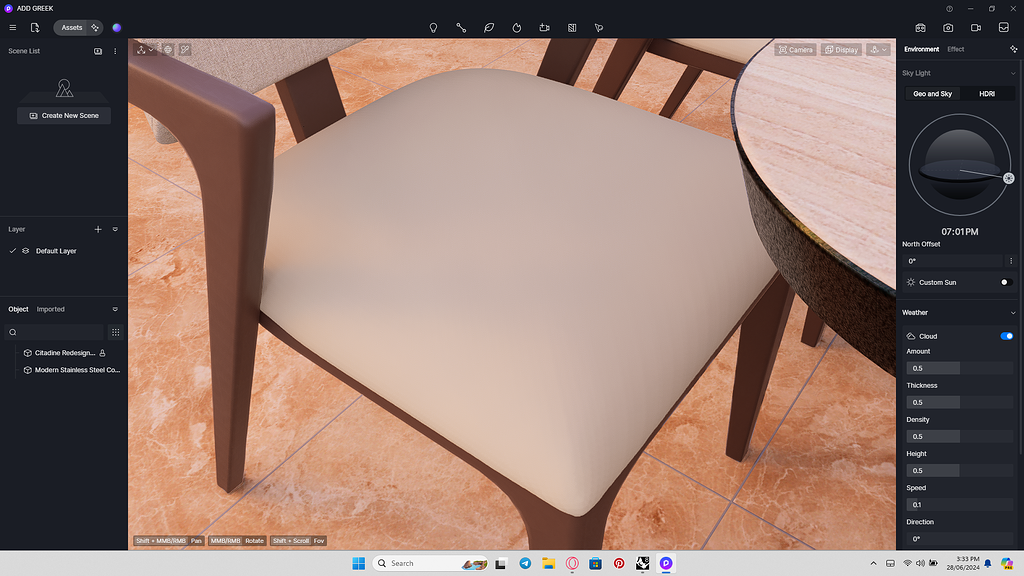 How do I texture this mesh? - Get Help - D5 RENDER FORUM