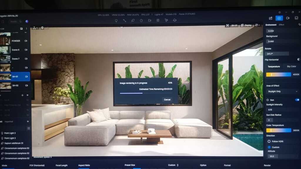 Every time I render a photo, the d5 often gets stuck or freezes - Get Help - D5 RENDER FORUM
