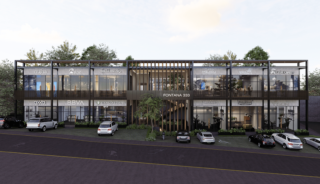 Small shopping plaza - Gallery - D5 RENDER FORUM