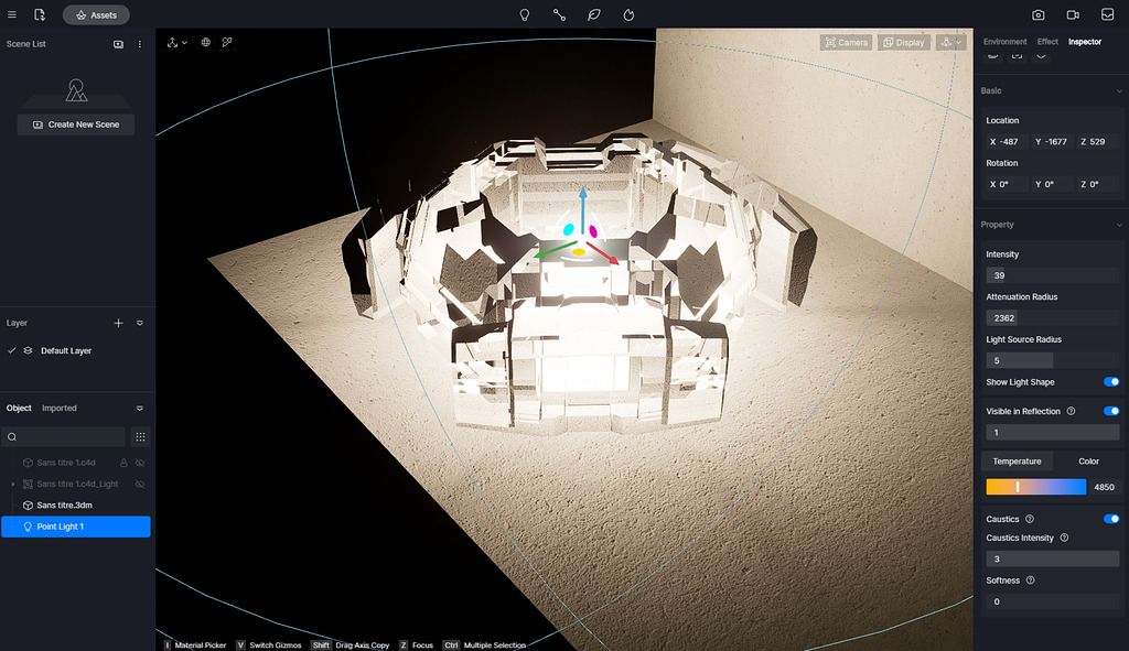 Glass caustic issue - How to - D5 RENDER FORUM