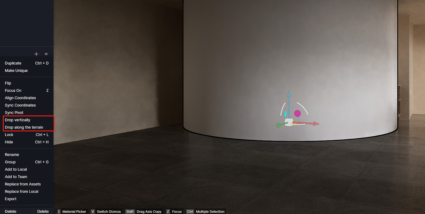 Improved object positioning - Ideas & Requests - D5 RENDER FORUM