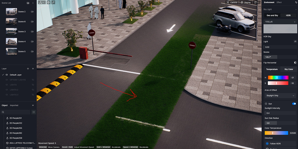 Strange grass in random location can't delete - Get Help - D5 RENDER FORUM