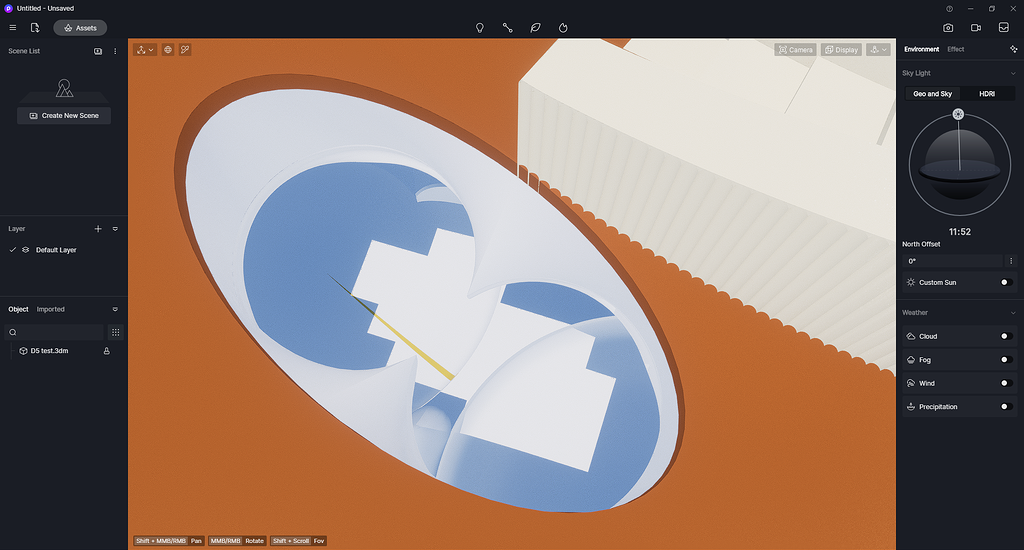 Heavily distorted shadows after updating - Get Help - D5 RENDER FORUM