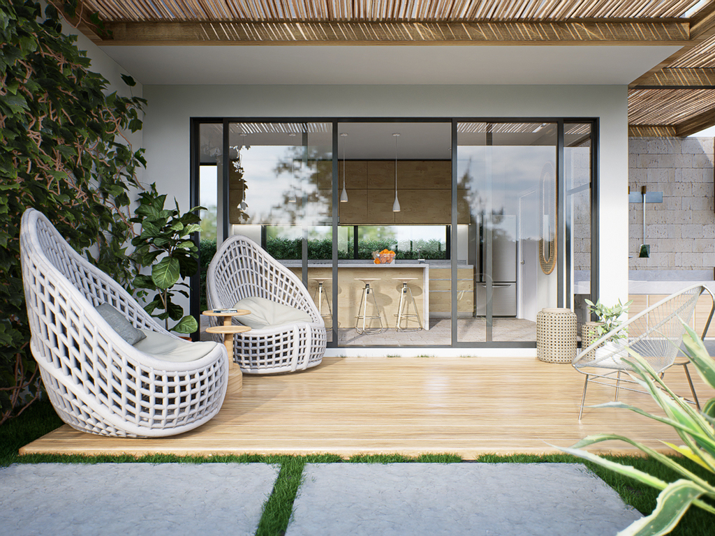 Patio exterior / house exterior - Gallery - D5 RENDER FORUM
