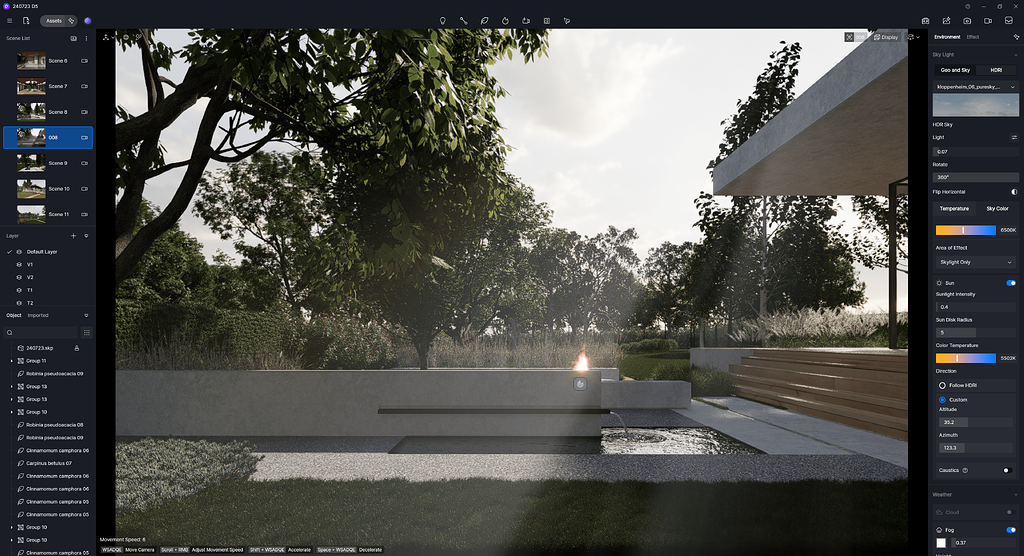Volumetric light - Gallery - D5 RENDER FORUM