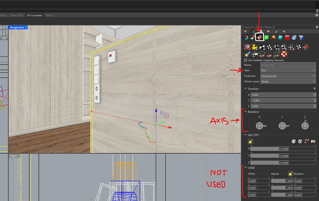 Rhino + D5 Mapping Problems with Textures - Tech Support - D5 RENDER FORUM