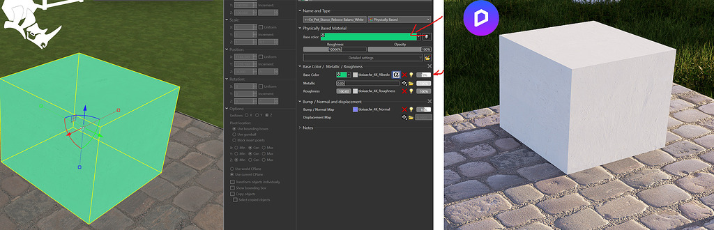 Rhino . Materials sync - Workflow - D5 RENDER FORUM