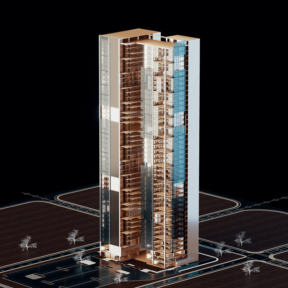 [Scene Express Vol.257] Free D5 Scenes | Architecture Maquette Render - Scene Express - D5 ...