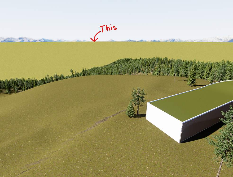 How to hide groundplane without hiding terrain? - How to - D5 RENDER FORUM