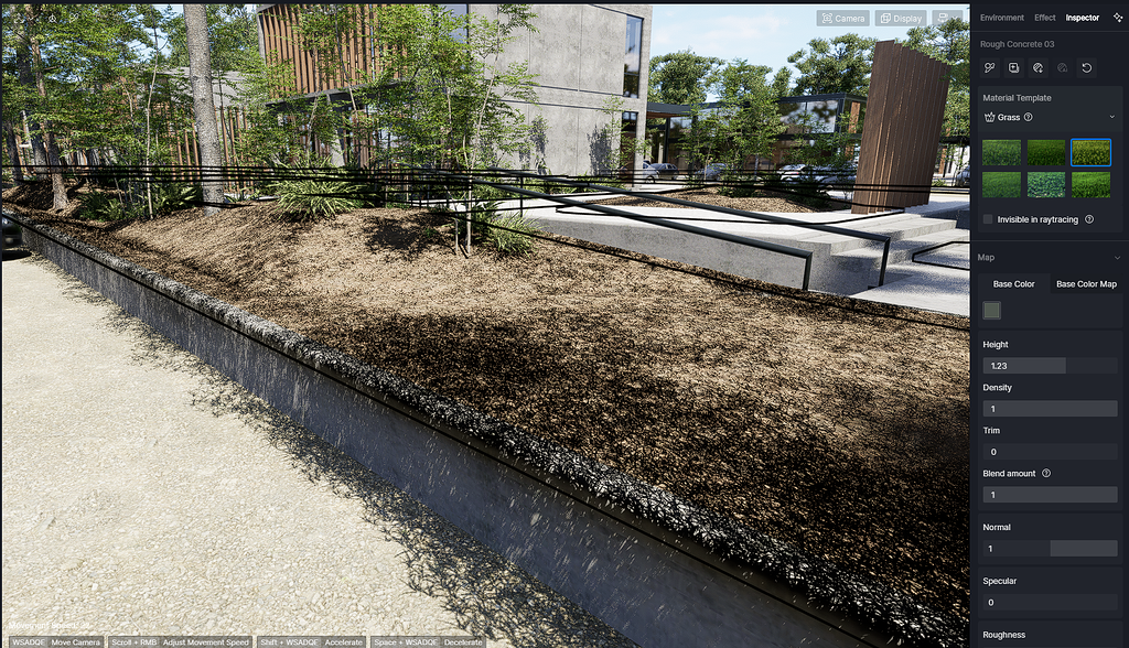 Material template - Grass - Get Help - D5 RENDER FORUM